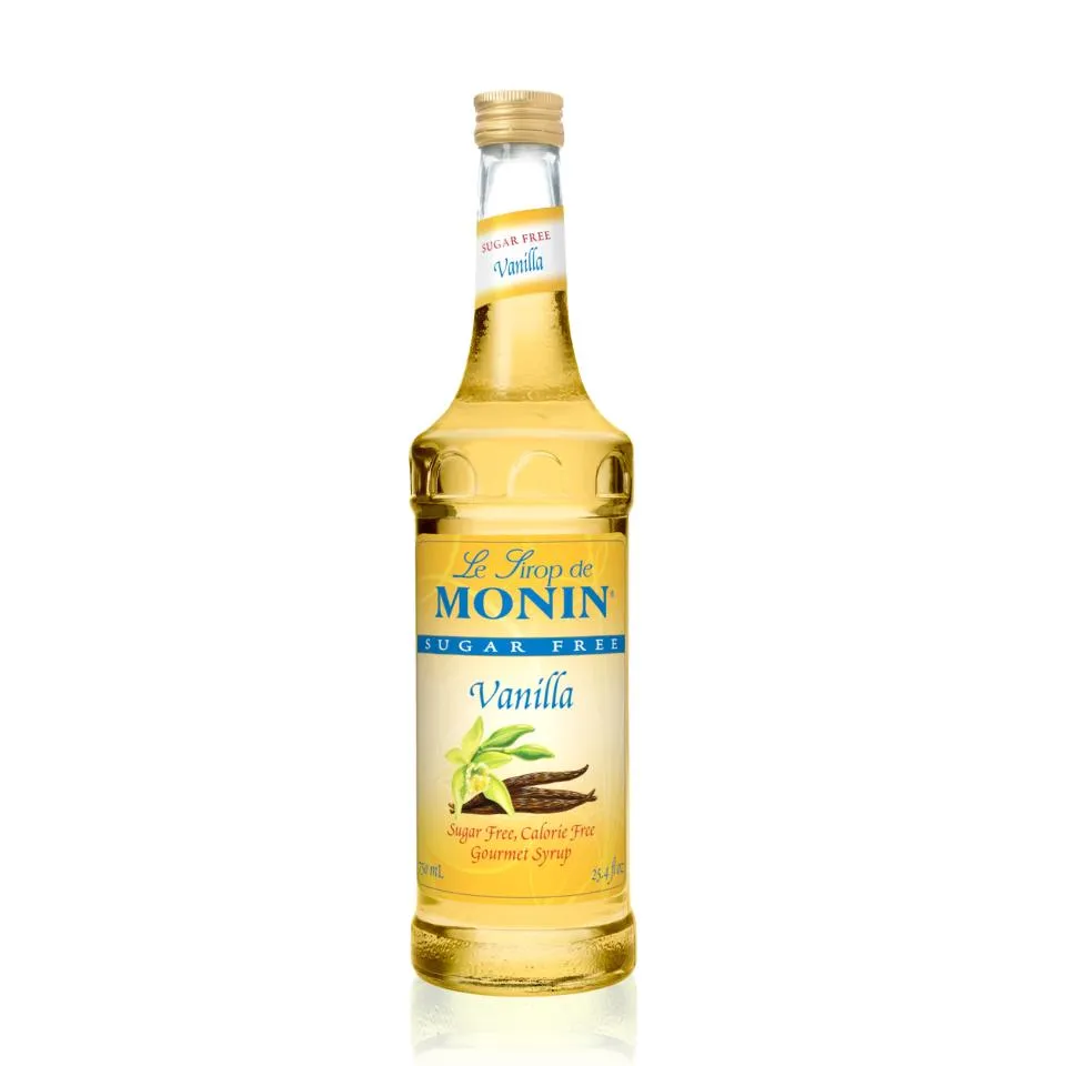 Monin Vanilla - Sugar Free Syrup | Arte Gourmet Website